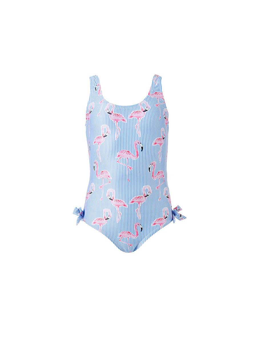 Baby Phoebe One-Piece Flamingo Stripe – APOELLA